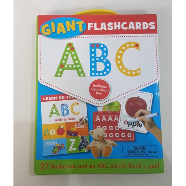 Jual Giant Flashcards ABC | Shopee Indonesia