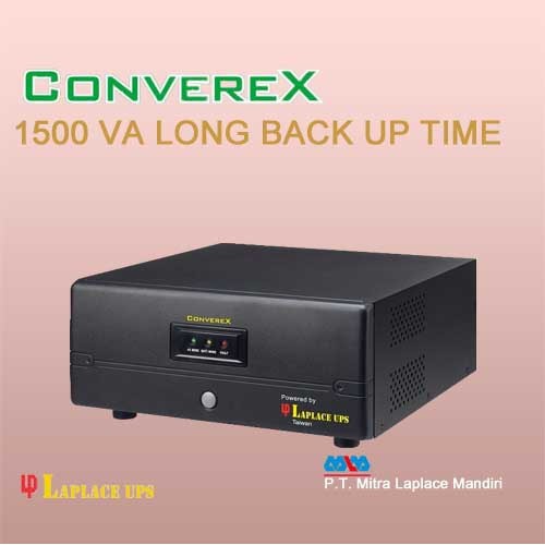 Jual UPS LAPLACE CONVEREX 1500 VA LONG BACK UP TIME | Shopee Indonesia
