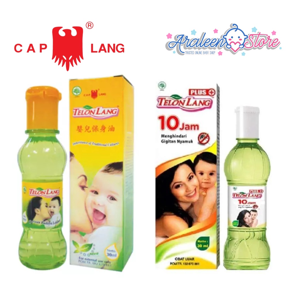 Jual CAP LANG Telon Lang dan Telon Lang Plus Telon Bayi 30 ml | Shopee ...