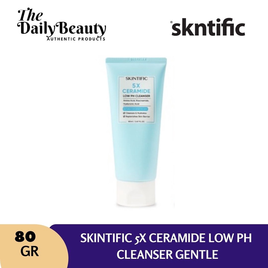 Jual SCINTIFIC - 5x Ceramide Low pH Cleanser Gentle - For Sensitive ...