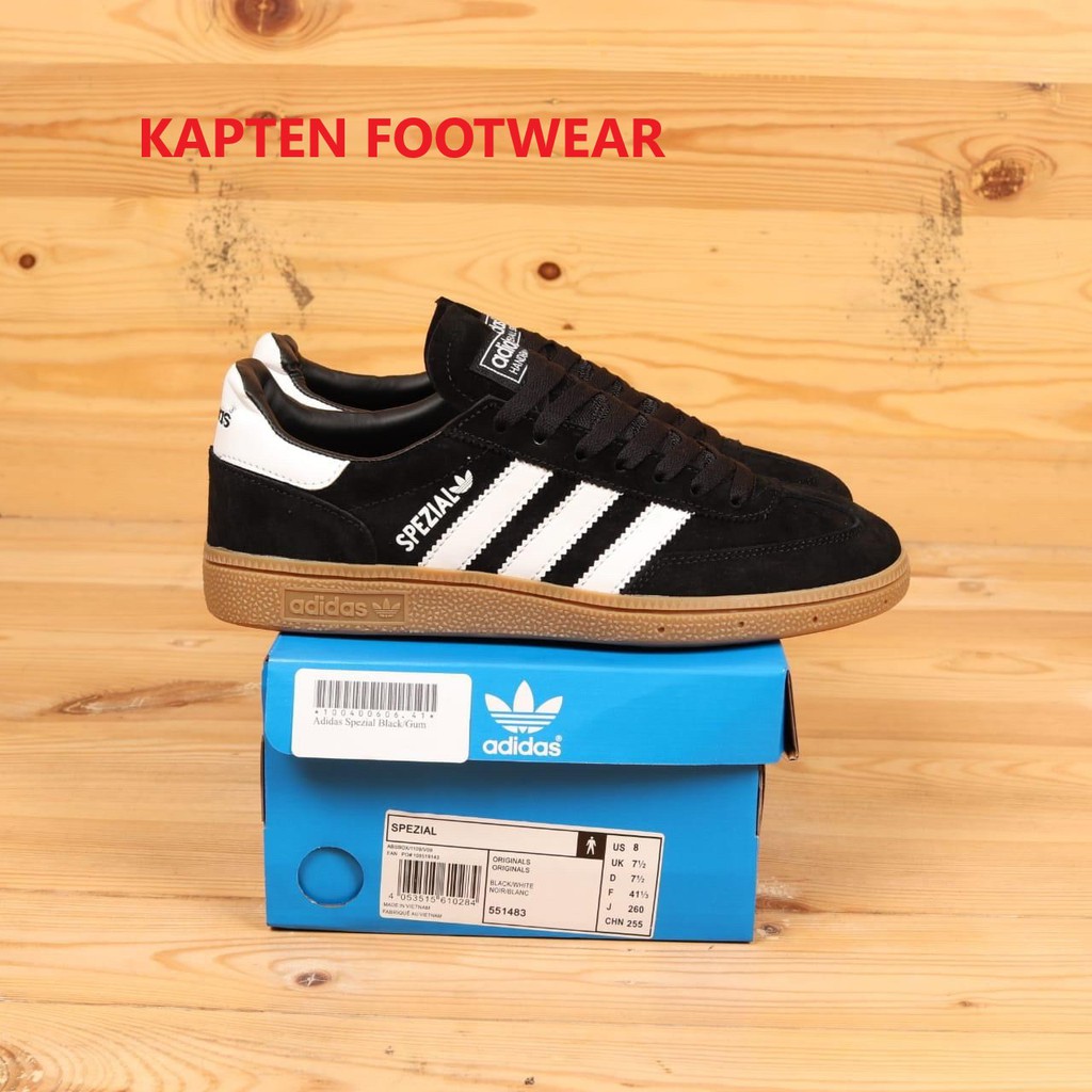 Jual 100% GRADE ORIGINAL Sepatu adidas spezial special black gum ...