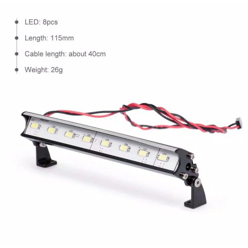 Jual ASESORIS RC RGT FREEMEN AXIAL LED LAMPU ROOFRACK LAMPU ATAS ...