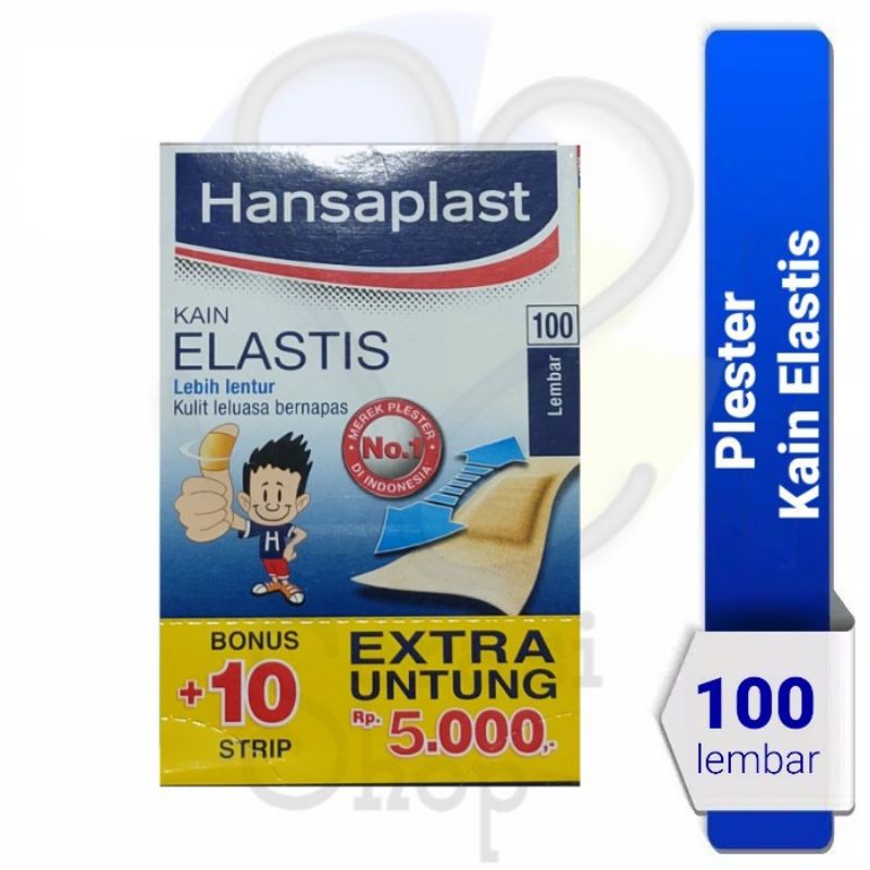 Jual Hansaplast Kain elastis / hansaplast FUN 100 lembar / hansaplas ...