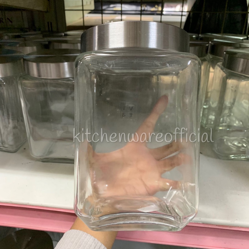 Jual TOPLES KACA KOTAK BENING UNIK/ TOPLES KACA CANTIK/ TOPLES MAKANAN ...