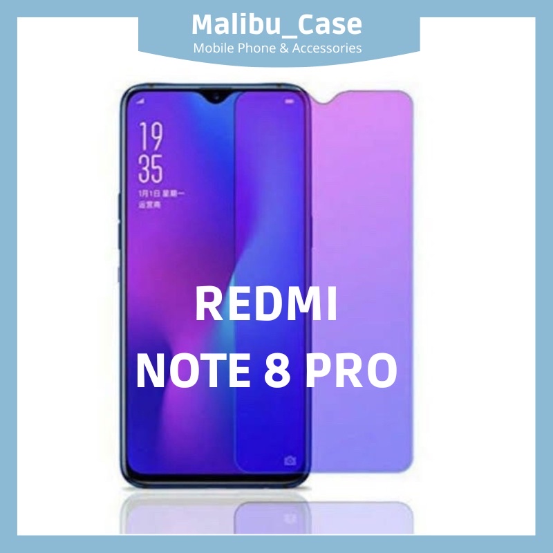 Jual Redmi Note 8 Pro / 8Pro Tempered Glass / Anti Gores Anti Radiasi / Blue ray / Blue light ...