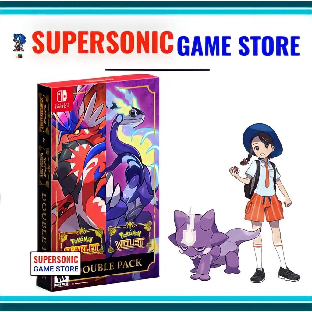 Jual Switch Pokemon Scarlet And Violet Double Pack | Shopee Indonesia