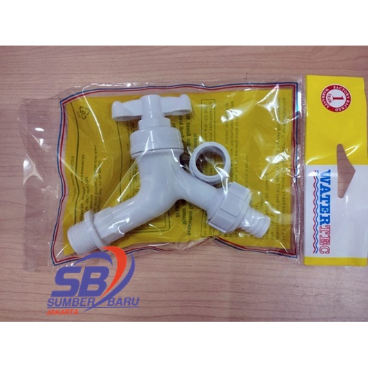 Jual KERAN KRAN AIR TAMAN PVC / KRAN PLASTIK PVC WATERTEC MADE In ...