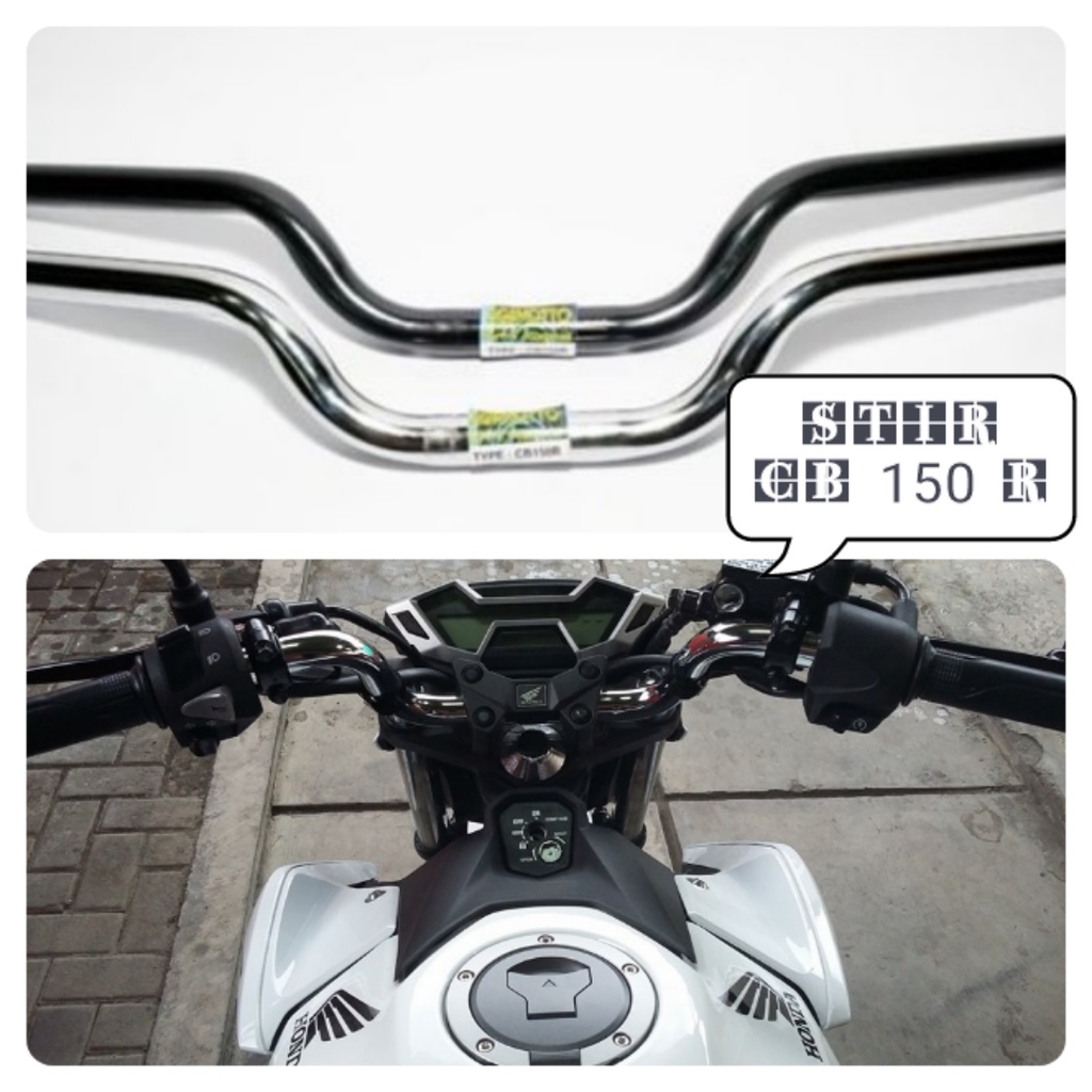 Jual Stir Repro tebal standar model ori CB 150R stang | Shopee Indonesia