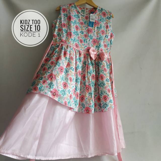 Jual Dress Anak Perempuan merk Kidz Too size 10 part I (geser y ...