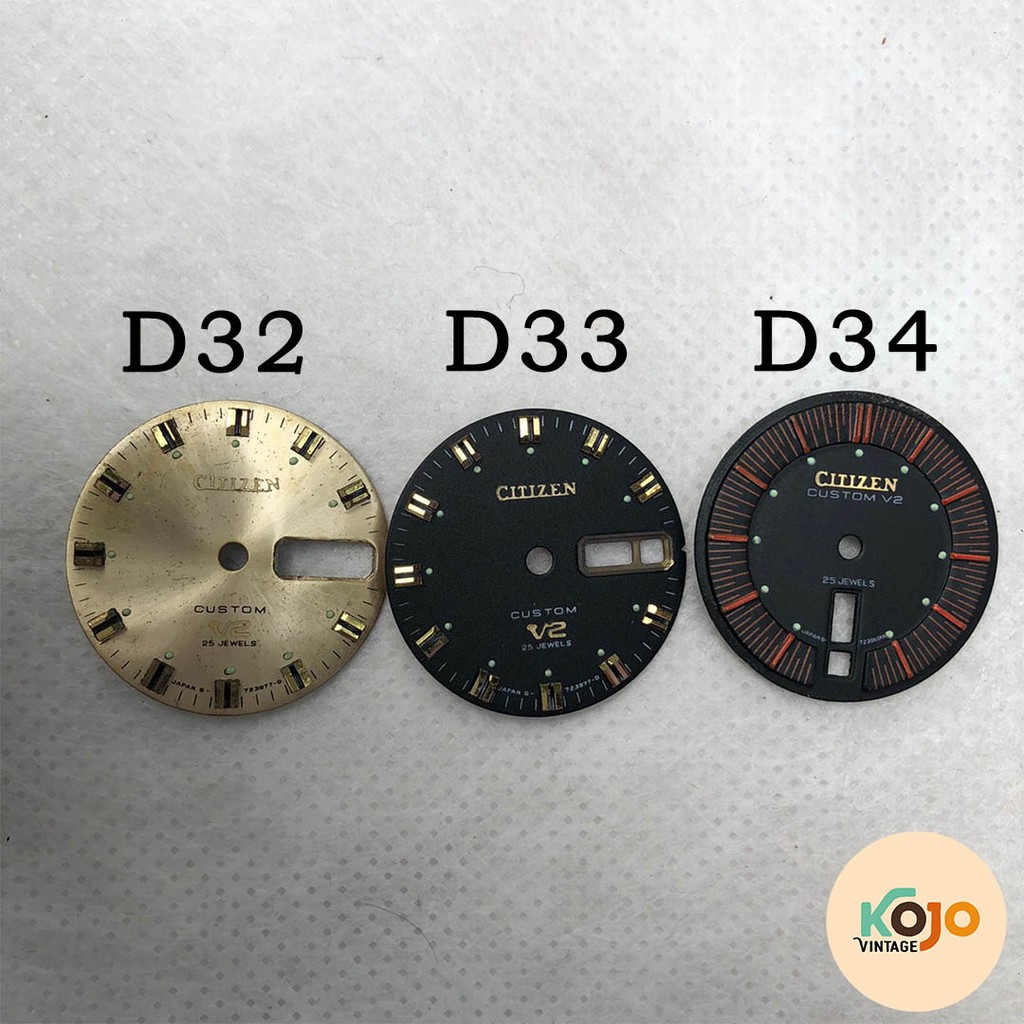 Jual Dial Jam Tangan Pria Antik Jadul Vintage Langka Citizen | Shopee ...