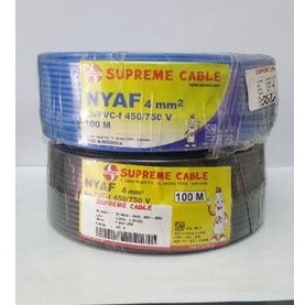 Jual KABEL SERABUT NYAF SUPREME 4 MM 100 METER | Shopee Indonesia