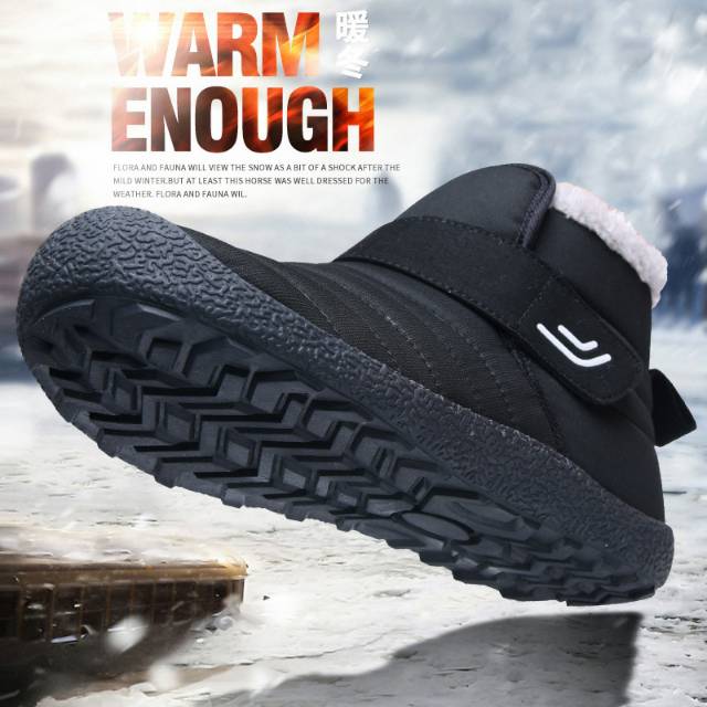 Jual Sepatu Boots Musim Dingin / Winter Snow Boots Thermal 12 | Shopee ...