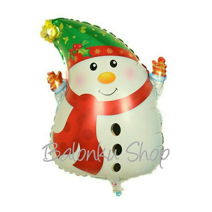 Jual Balon Natal / Balon Boneka Salju / Balon Christmas | Shopee Indonesia