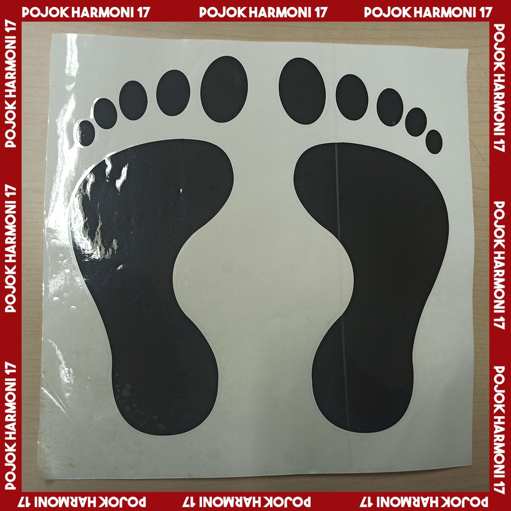 Jual Cutting sticker Kaki BESAR (READY STOCK) | Shopee Indonesia