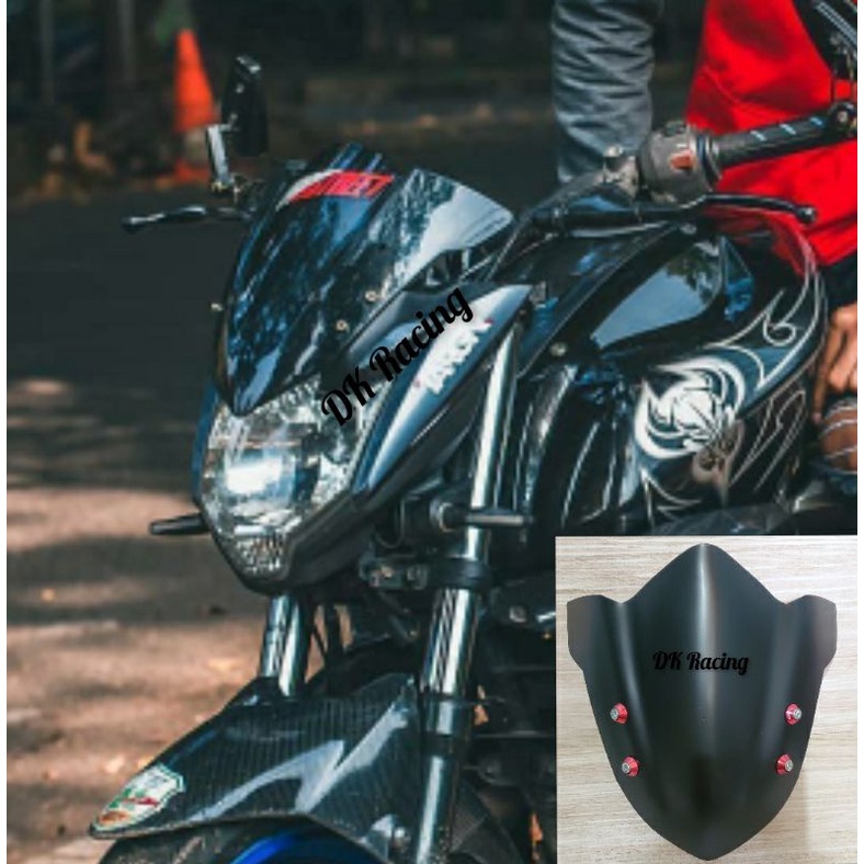Jual Visor Yamaha Byson FI Plus Baut Windshield Yamaha Byson FI Plus ...