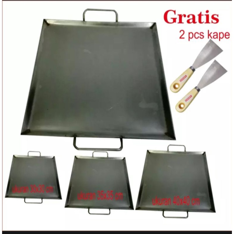 Jual Termurah Wajan Roti bakar, Wajan burger,kebab,kauli roti bakar ...