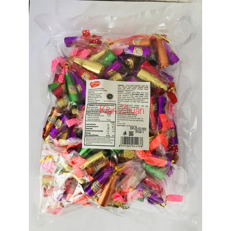 Jual Naraya Golden Chocolate 1kg / Coklat Koin / Choco Yenpao / Telur ...