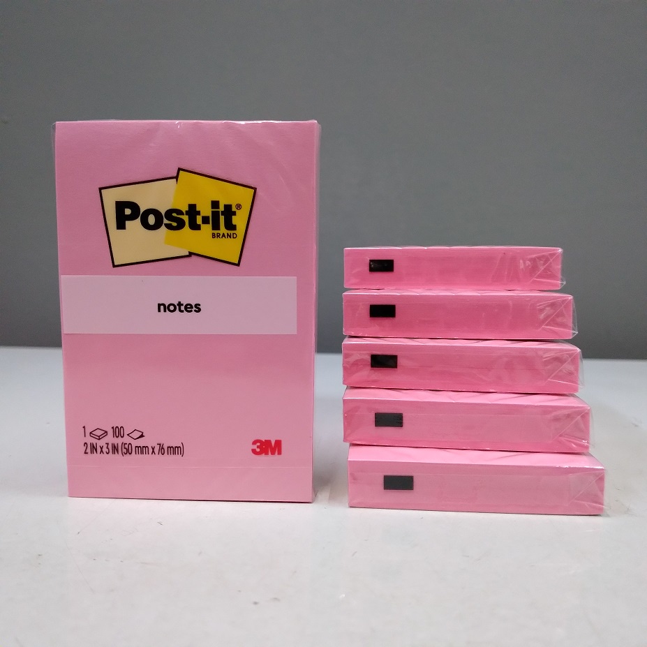 Jual 3M Post It Sticky Notes 656 Millenium Pink 2 inch x 3 inch ...