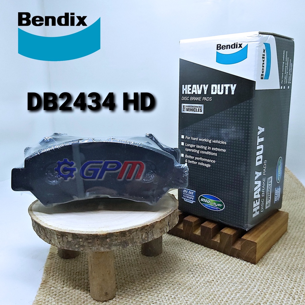 Jual Kampas Rem Depan Toyota Calya dan Daihatsu Sigra Bendix Bendix DB2434 Heavy Duty | Shopee ...