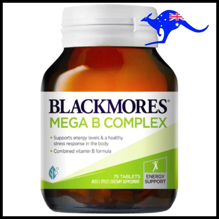 Jual Blackmores Vitamin Mega B Complex 75 Tablet / Vit B12 Tablets ...