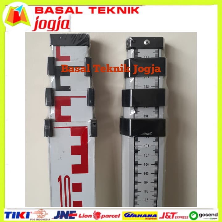 Jual Rambu Bak Ukur 4 meter 4m Survey Alumunium Theodolite Waterpass ...