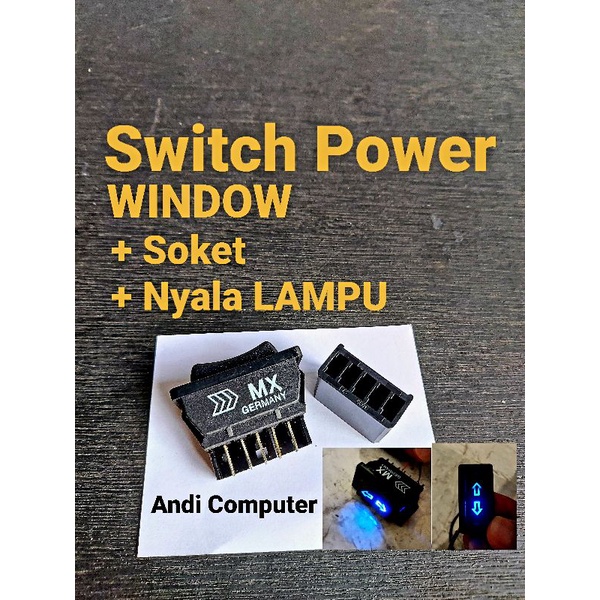 Jual Saklar Switch Power Window Mobil Universal | Shopee Indonesia