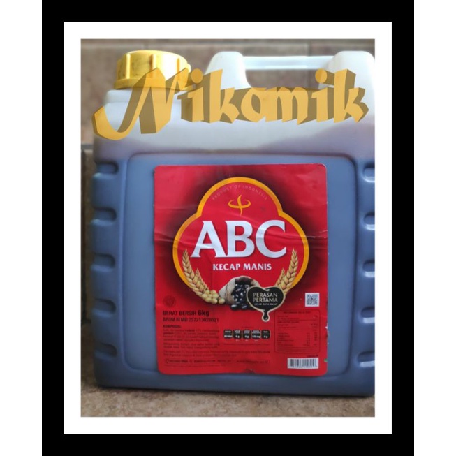 Jual Kecap Manis ABC jerigen Galon 6kg | Shopee Indonesia