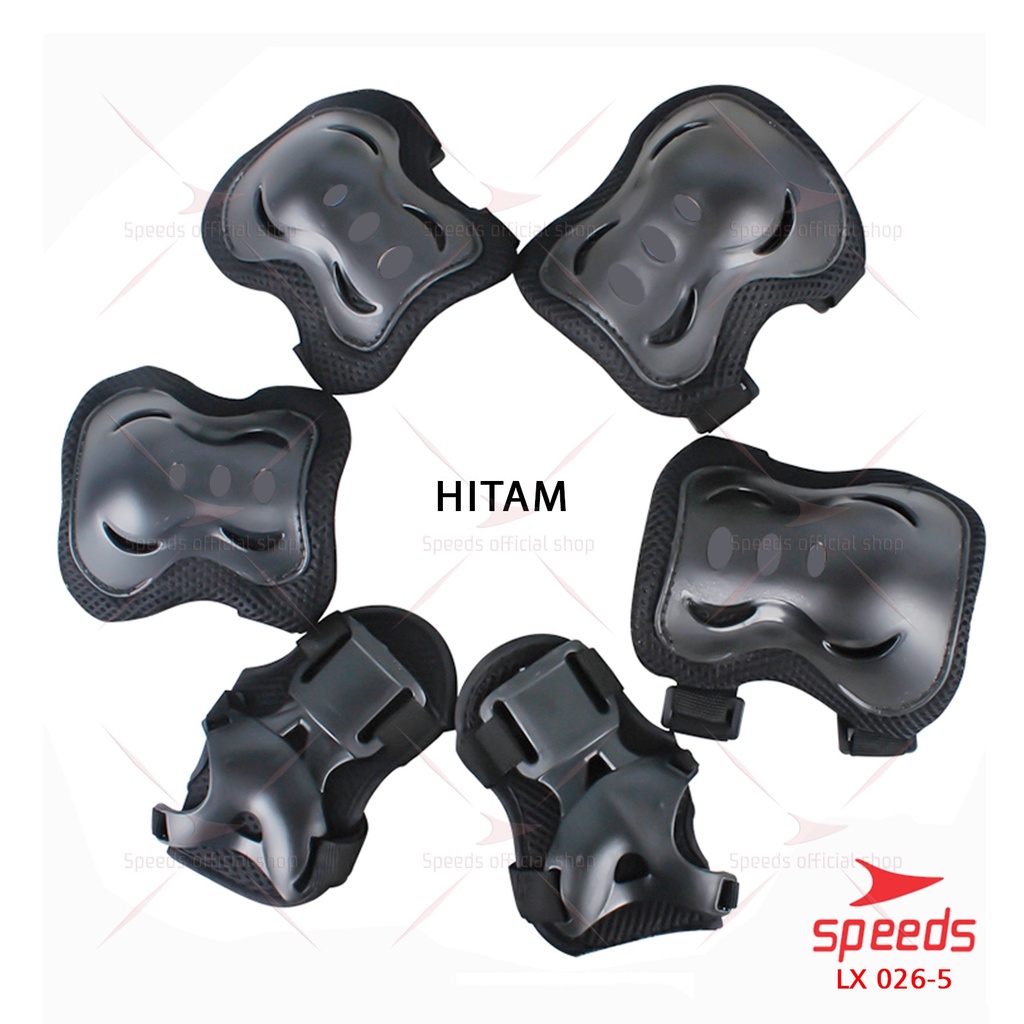 Jual SPEEDS Set Deker Dekker Deckker Anak Inline Pelindung Lutut Siku ...