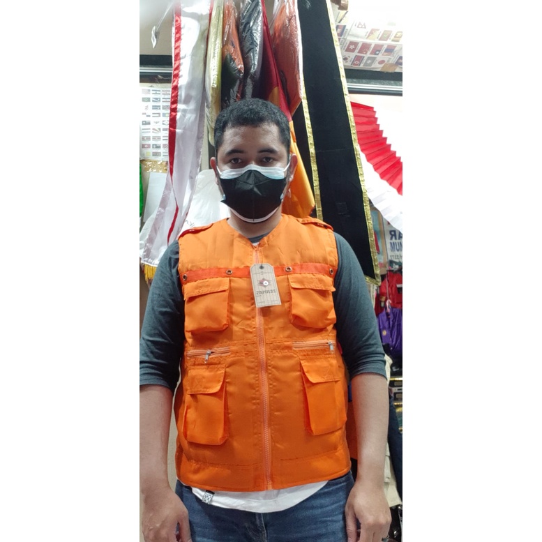 Jual Rompi Satgas Covid 19/Rompi Relawan Covid 19/Rompi Lapangan/Rompi ...