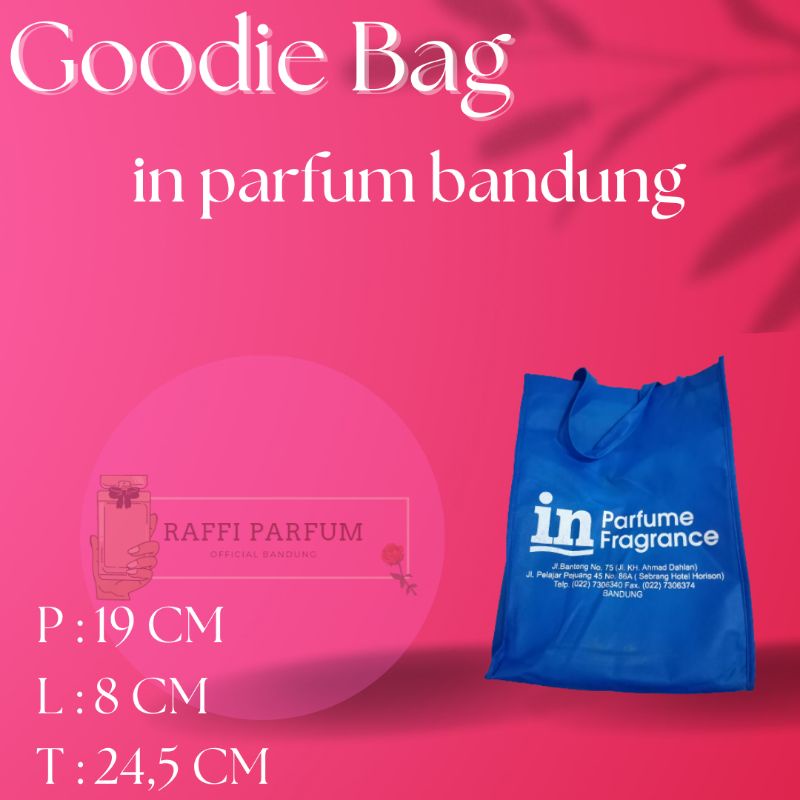 Jual Paper Bag in parfum original Tas parfum Goodie Bag asli bahan kai ...