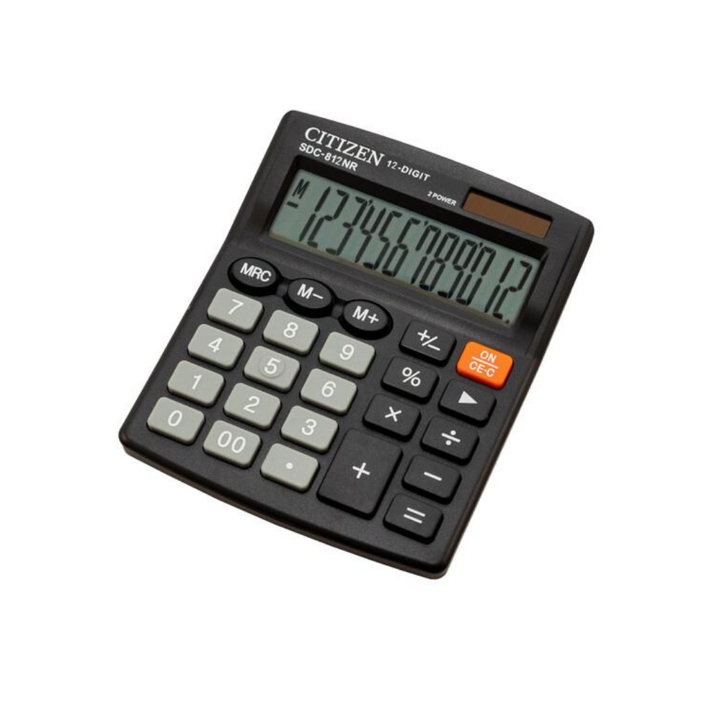 Jual Kalkulator Citizen 12 digit - SDC-812NR | Shopee Indonesia