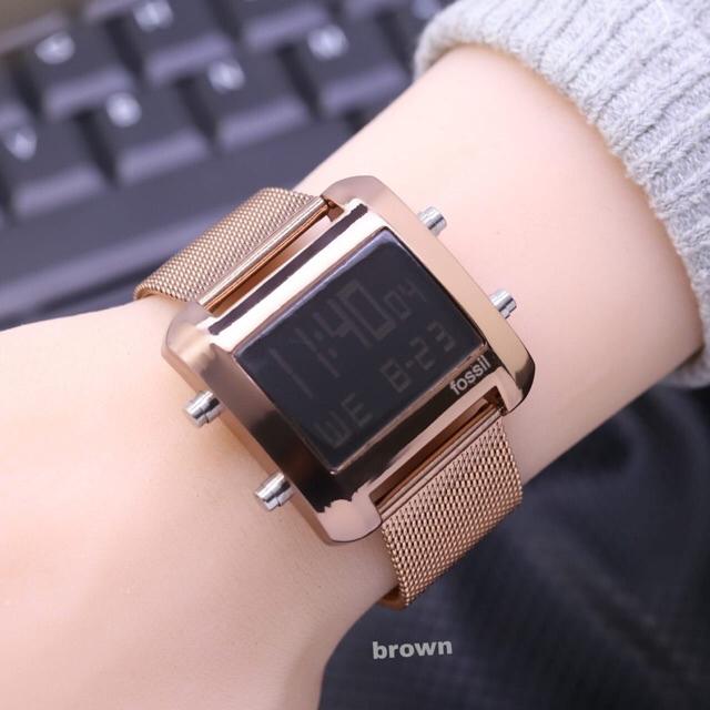 Jual Jam tangan wanita fs pasir digita stanlist 3,4cm || jam tangan ...