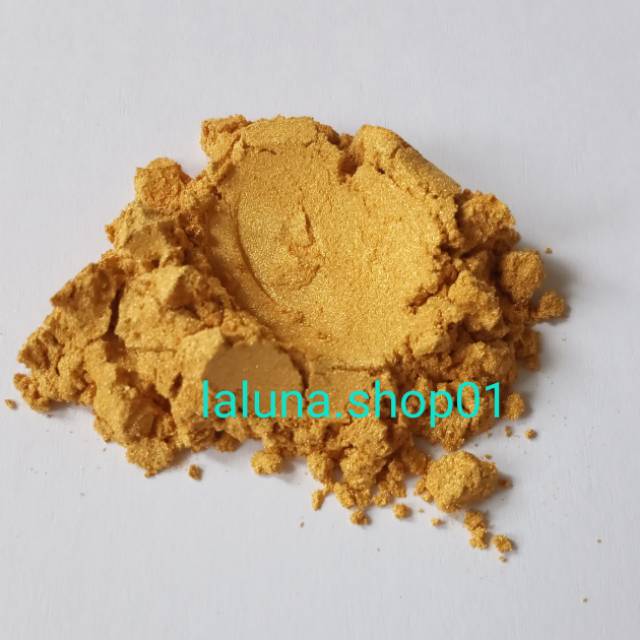 Jual Light Gold Mica Powder /Pewarna Sabun Eyeshadow | Shopee Indonesia
