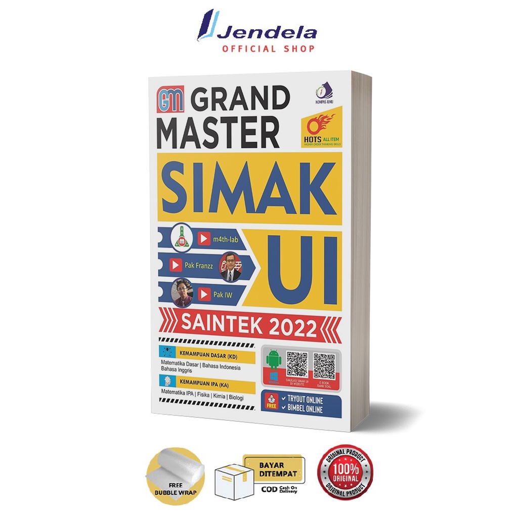 Jual Grand Master Simak UI Saintek 2022 | Shopee Indonesia