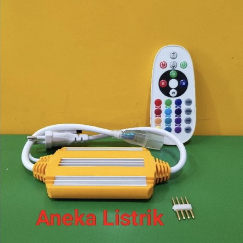 Jual CONTROLER NEON FLEX/LED STRIP RGB AC 220V (4 PIN)/ FLASHER NEON ...