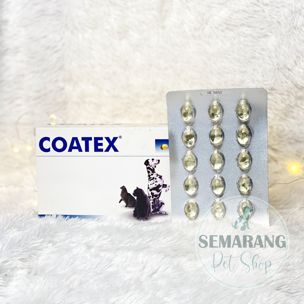 Jual Pet Vitamin COATEX EFA Capsule by VetPlus | Bulu & Kulit Anjing ...