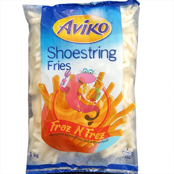 Jual AVIKO French Fries 1000 Gram - Shoestring | Shopee Indonesia