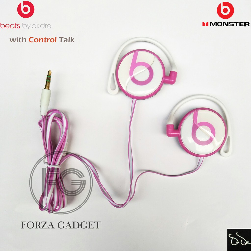 Jual Headset Handsfree Earphone hf Monster - Pink | Shopee Indonesia