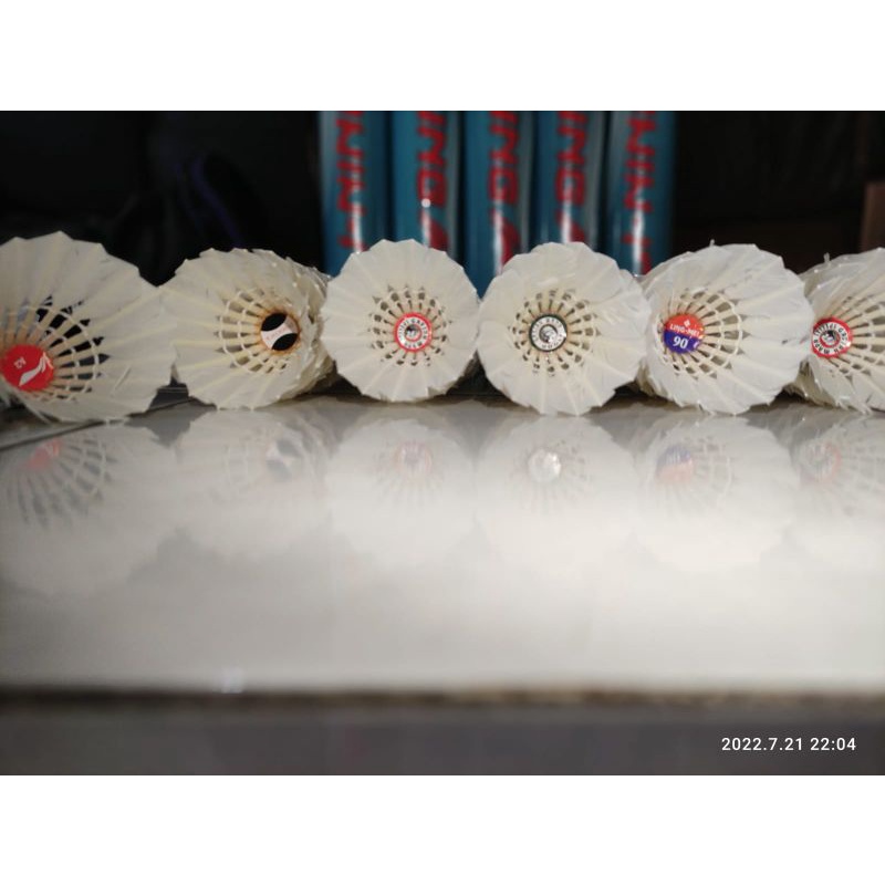 Jual Shuttlecock Bekas Kondisi 90-95% (Lining A2 & Merek Variasi ...