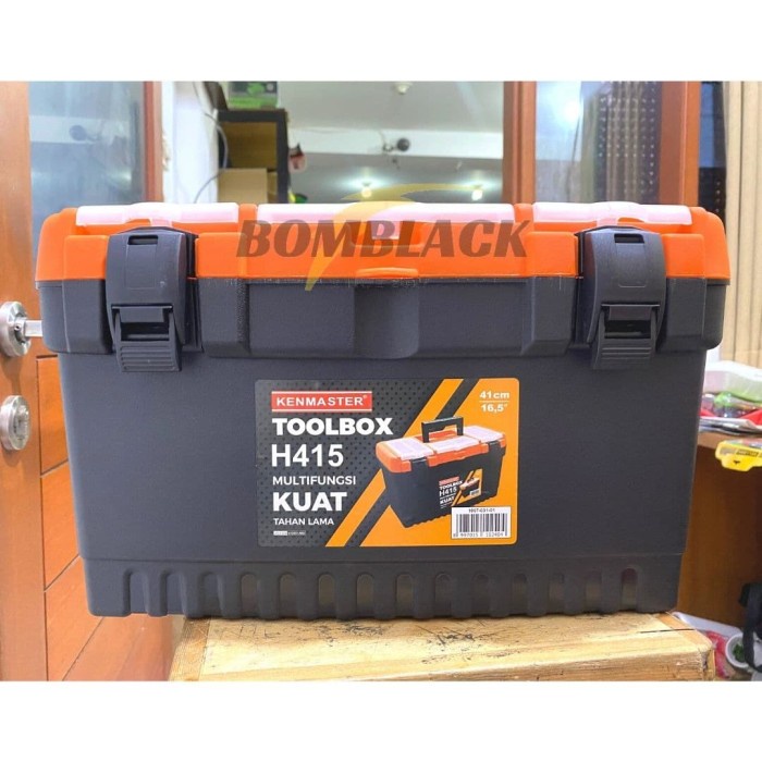 Jual Tools-Hand- Kenmaster Tool Box H 415 Toolbox Besar Tool Kit Tempat ...