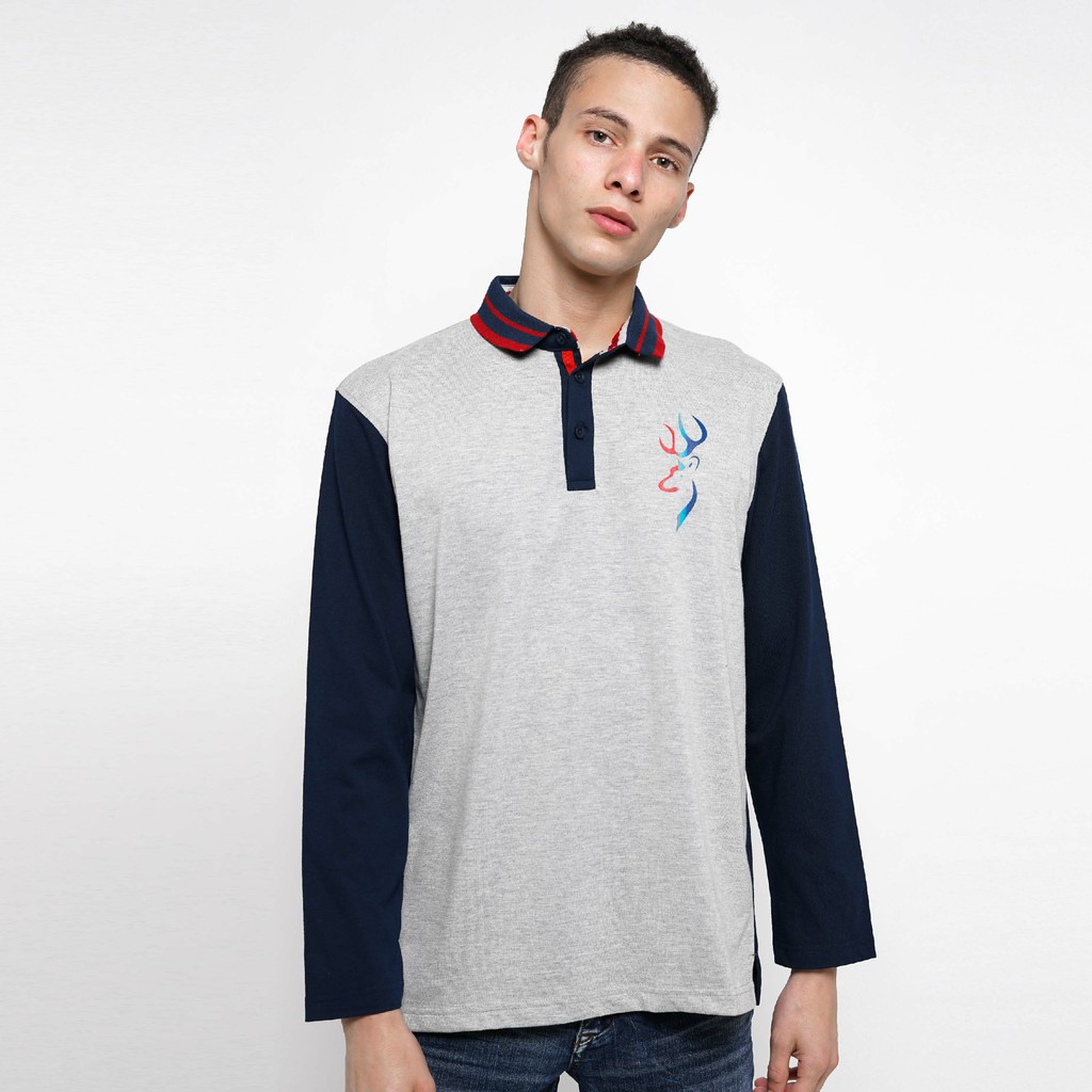 Jual Polo Shirt Pria Kaos Kerah Cressida Original - Syls.kl005 | Shopee ...