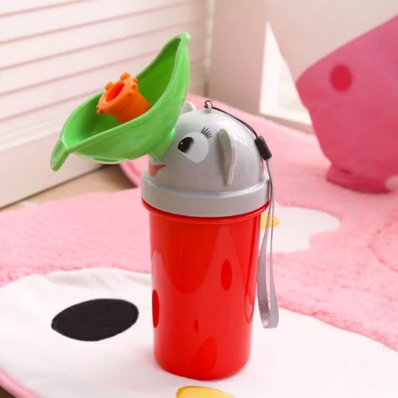 Jual Pispot anak portable / travel potty toilet / botol tempat pipis ...