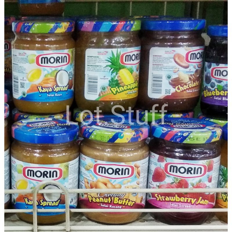 Jual Morin Topping Selai Untuk Roti dan Dessert Botol Kaca Besar 250gr ...