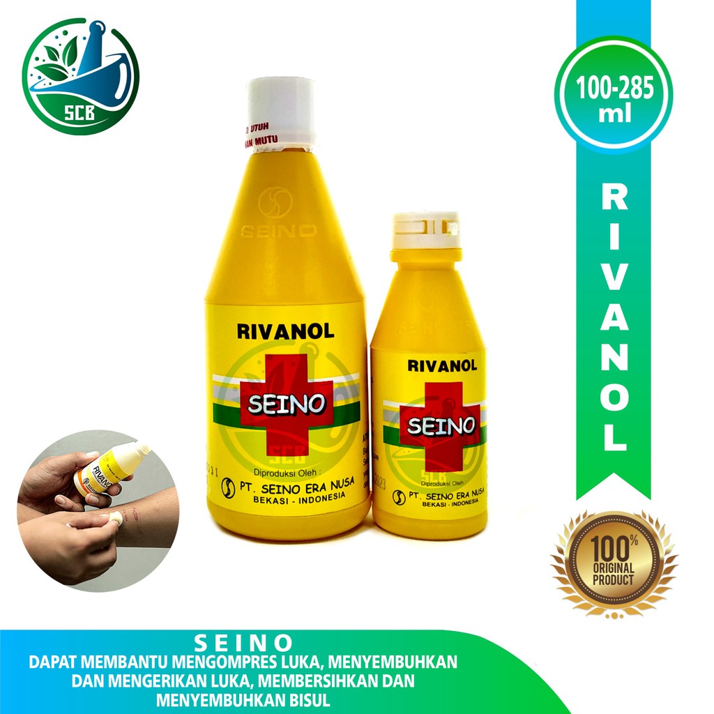 Jual Rivanol Seino - Cairan Antiseptik Pembersih Luka | Shopee Indonesia