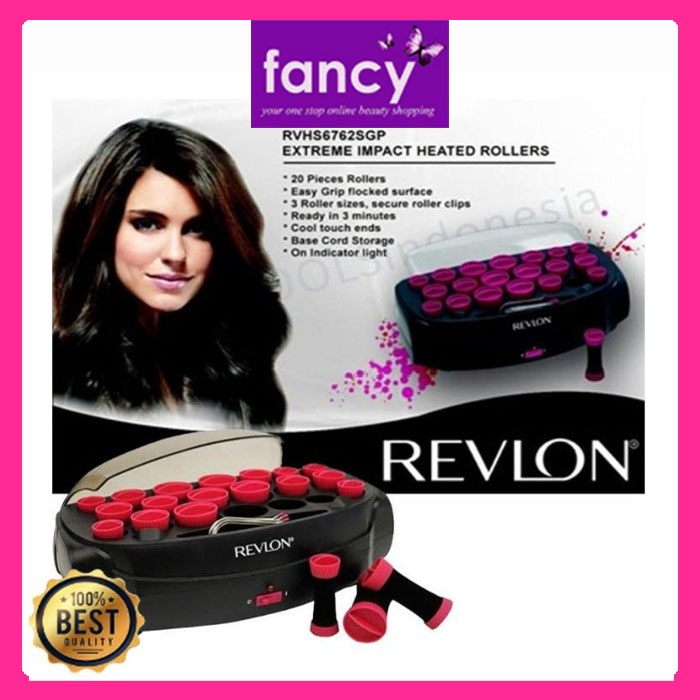 Jual Revlon Extreme Impact Hot Rollers Alat Keriting Rambut | Shopee ...