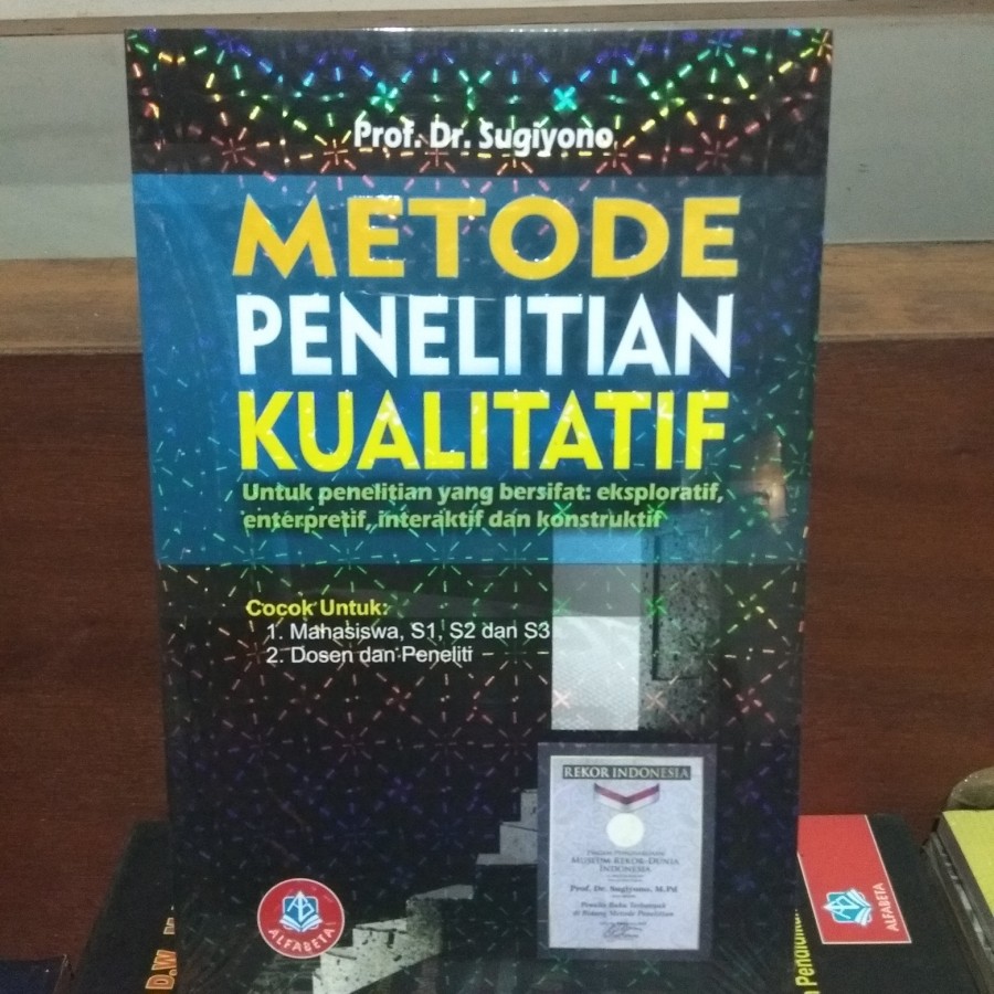 Jual Buku metode penelitian kualitatif prof.dr.sugiyono | Shopee Indonesia