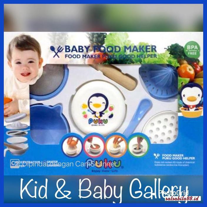 Jual baby-food- puku baby food maker komplit set fe 025 -maker ...