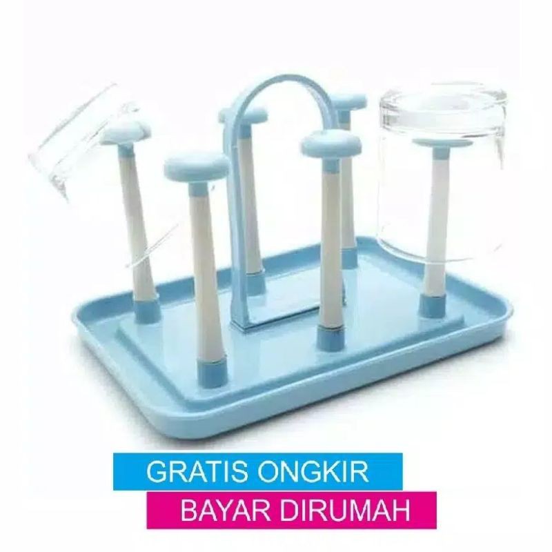 Jual CALISTA STAND GELAS PLASTIK | TEMPAT GELAS | RAK GELAS | Shopee Indonesia