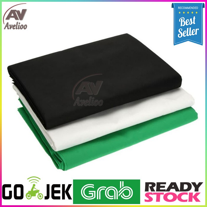 Jual KAIN BACKDROP STUDIO FOTOGRAFI BACKGROUND 200 X 300 CM HITAM ...