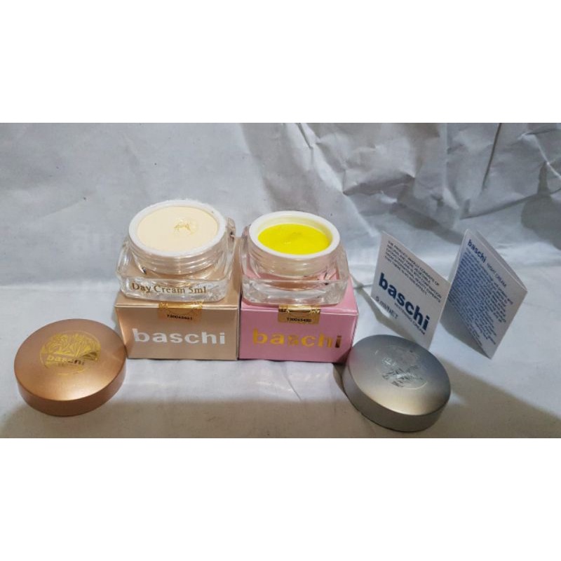 Jual Baschi whitening cream 5ml day and night / siang malam ORIGINAL ...
